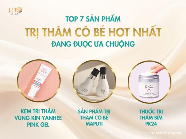 7 kem trị thâm vùng bikini và thuốc trị thâm cô bé hot 2026